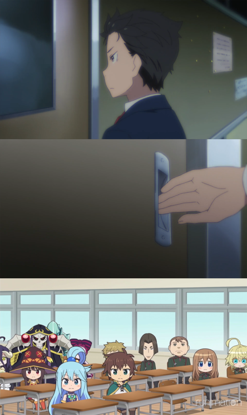 When I'm last to enter the class. | Scrolller