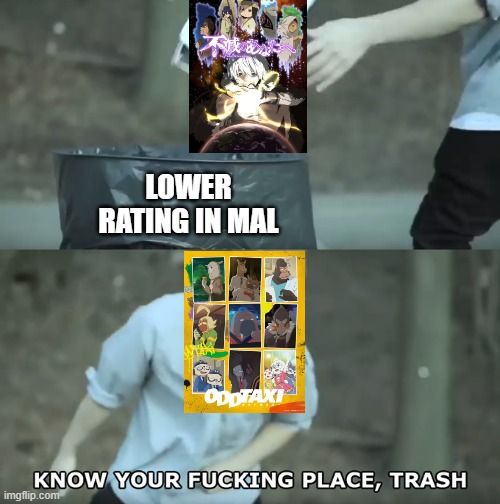 When Oddtaxi surpassed To Your Eternity on MAL | Scrolller