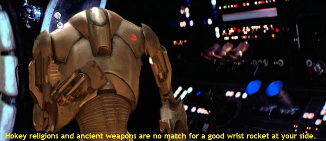 When some Jedi tells you that droids can never be force sensitive. | Scrolller