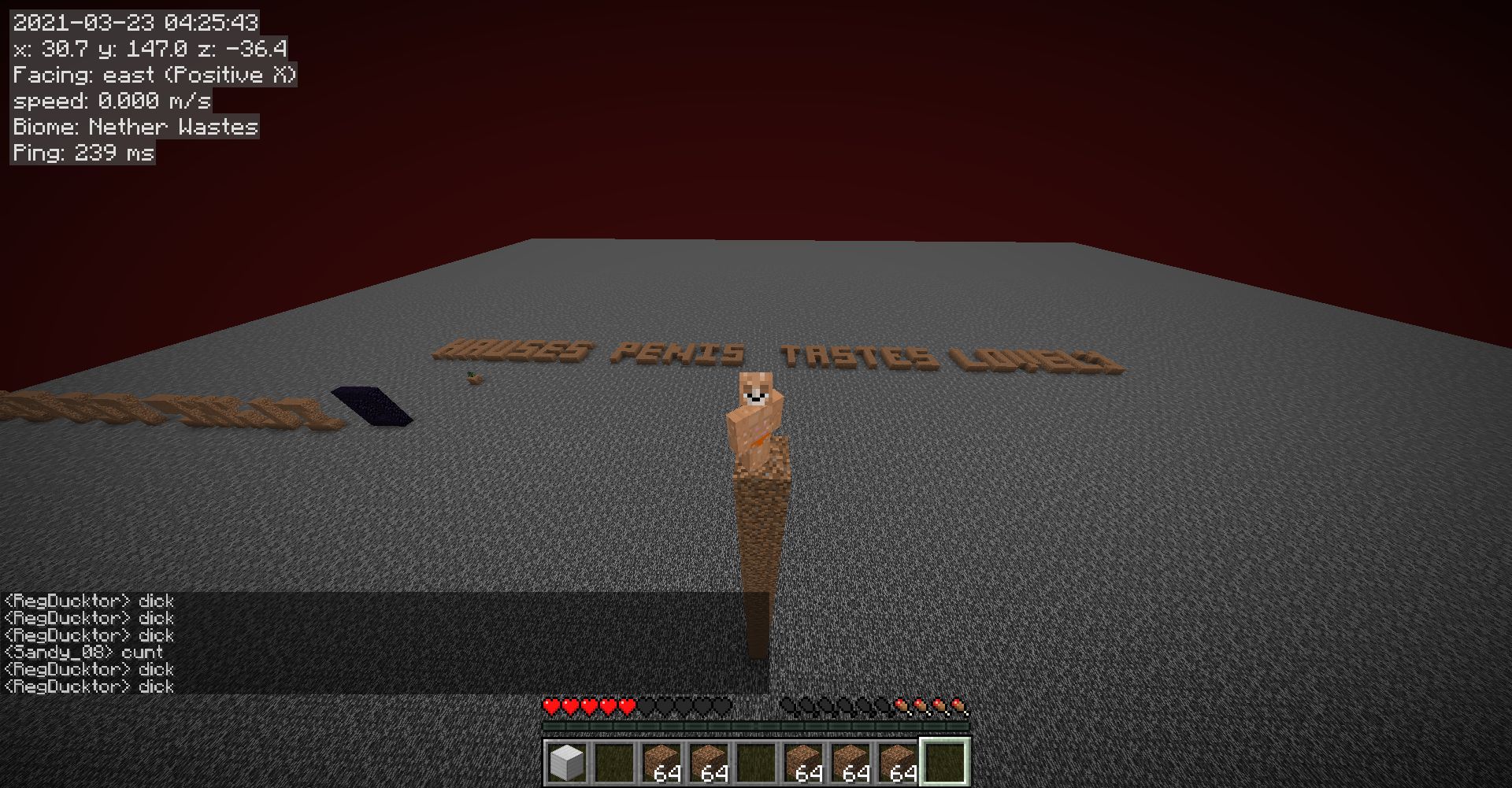 When someone links one of spawn portals to the nether roof... | Scrolller