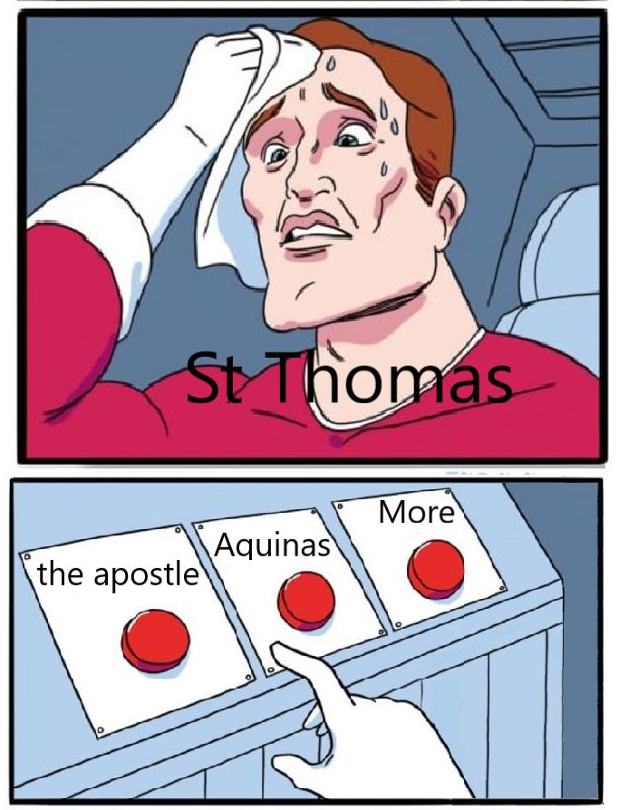 When Someone Says Saint Thomas | Scrolller