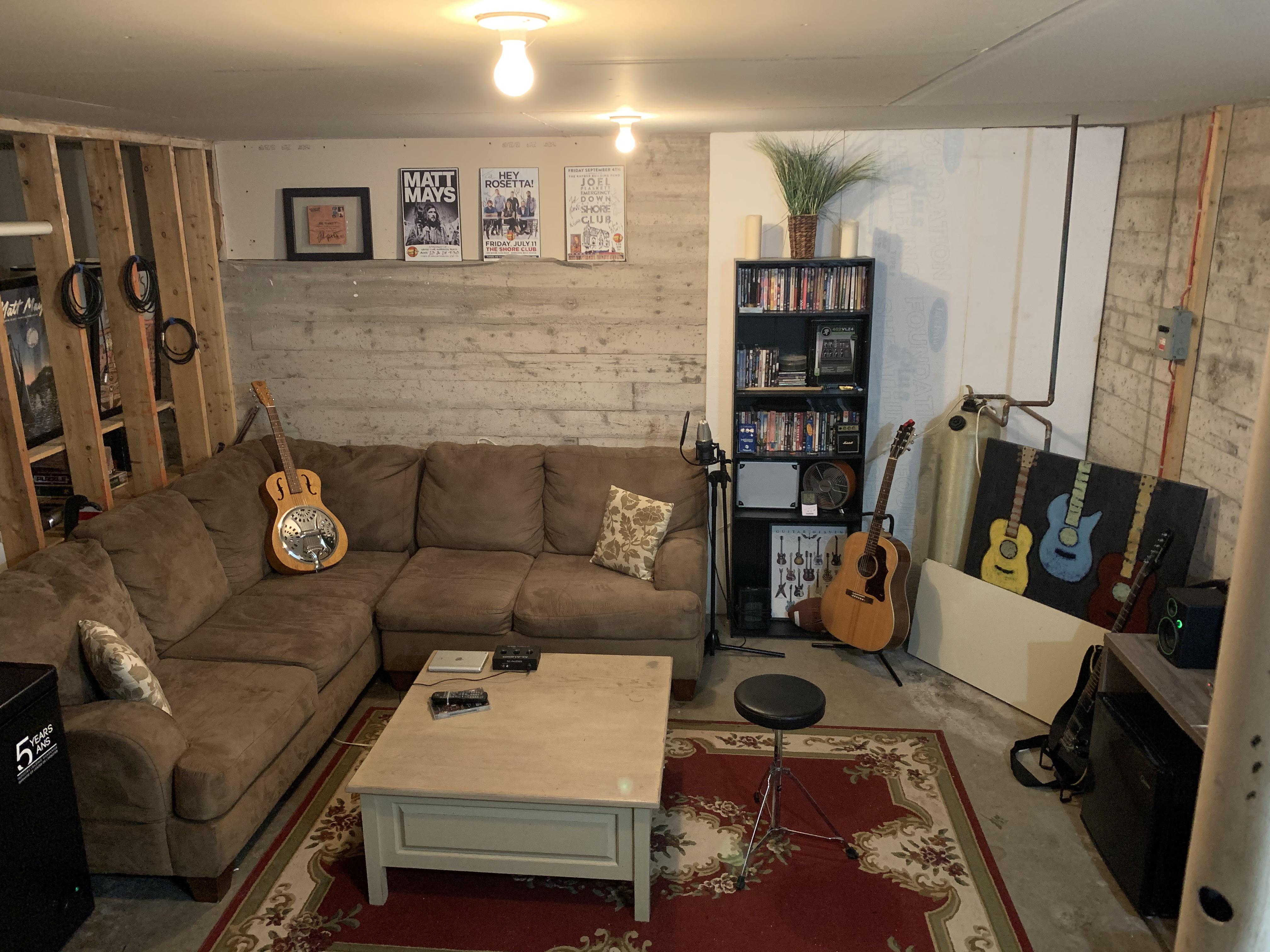 When the kids take over the house, move to the basement! | Scrolller