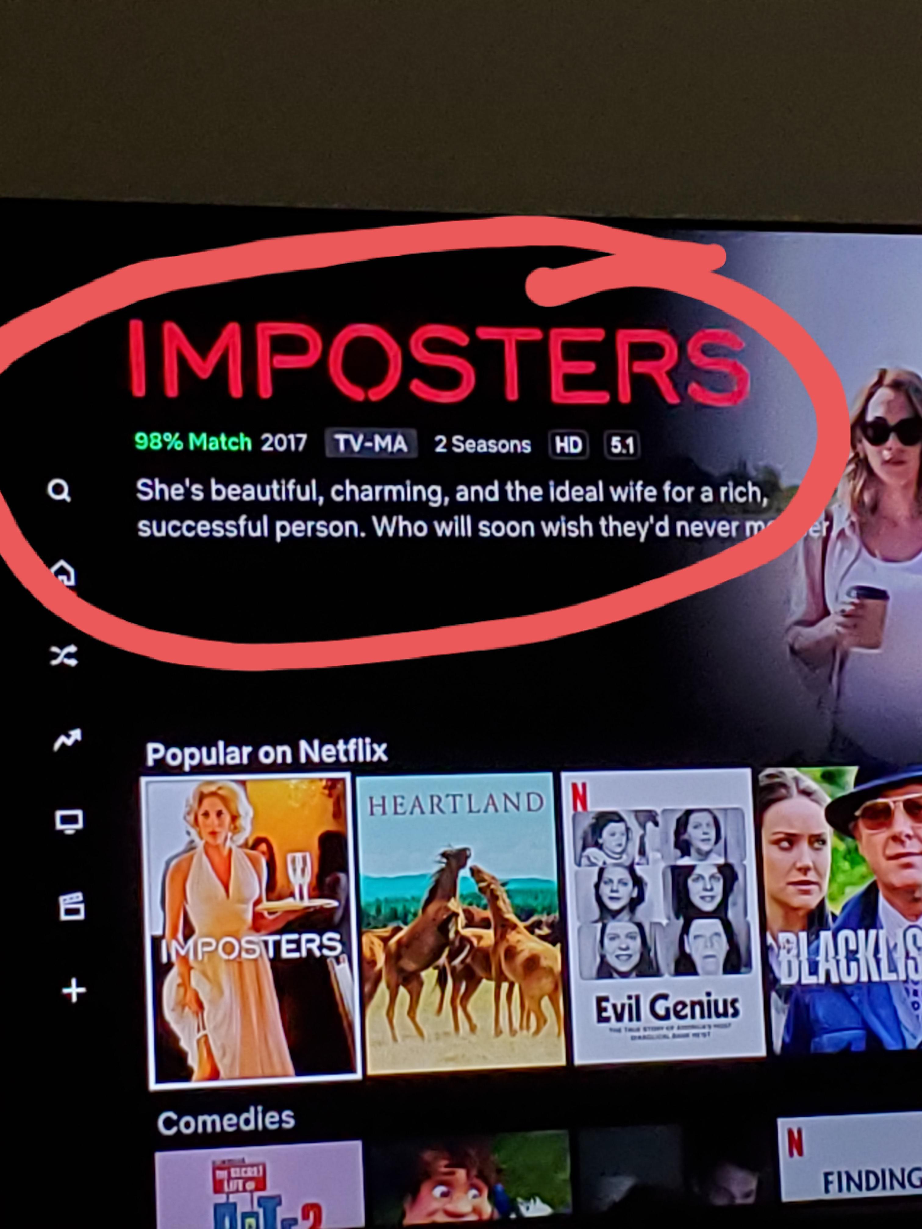 When the Netflix title is sus!!1!1 | Scrolller