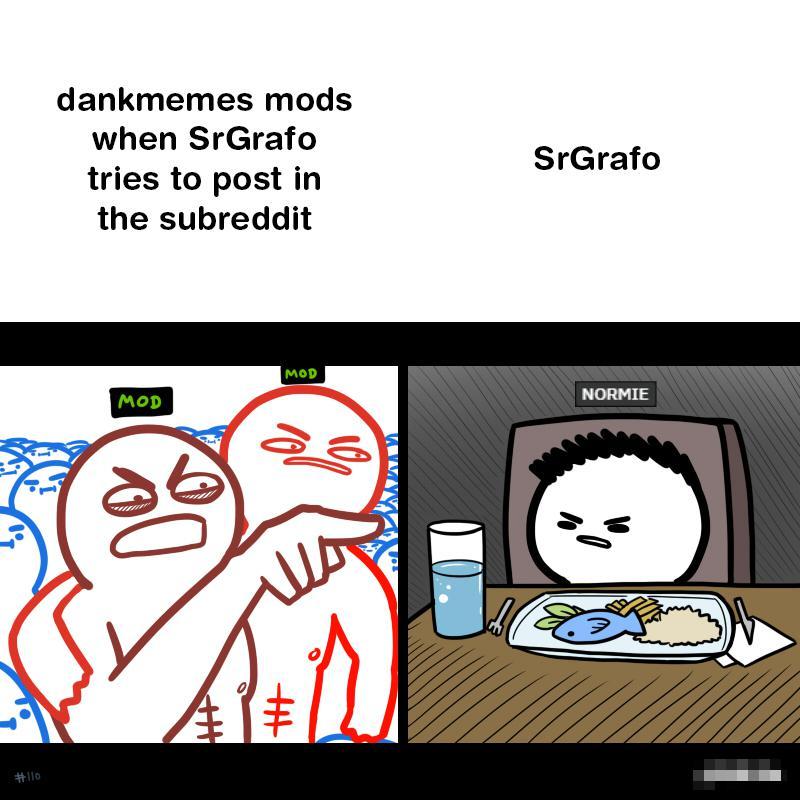 When they remove your posts and call you Normie | Scrolller