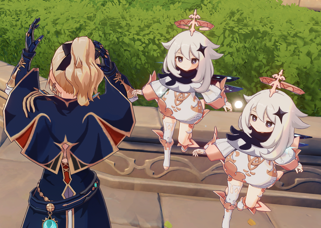 When you can't get enough of one paimon | Scrolller