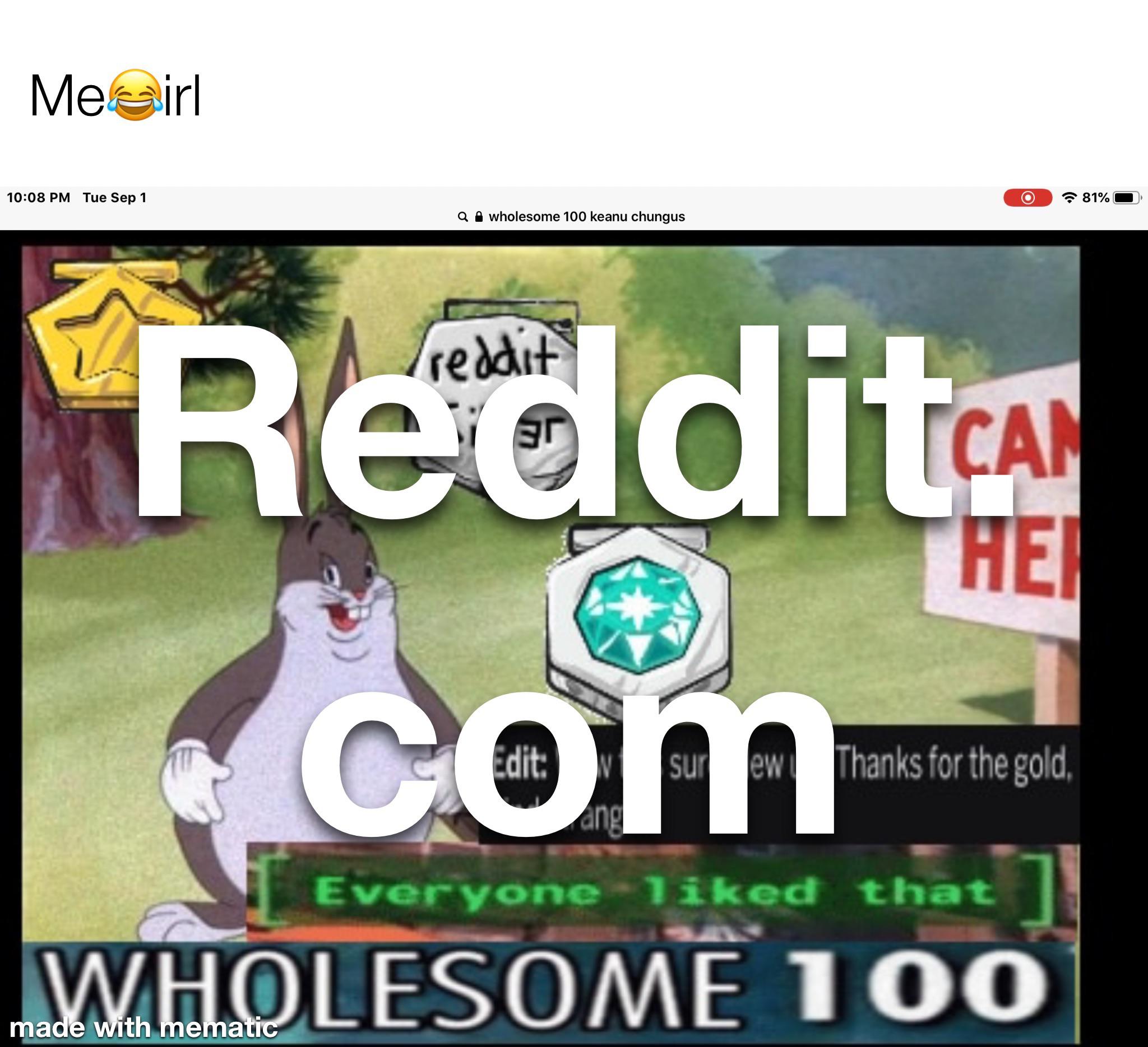 When you do funny Xd bruh chungus | Scrolller