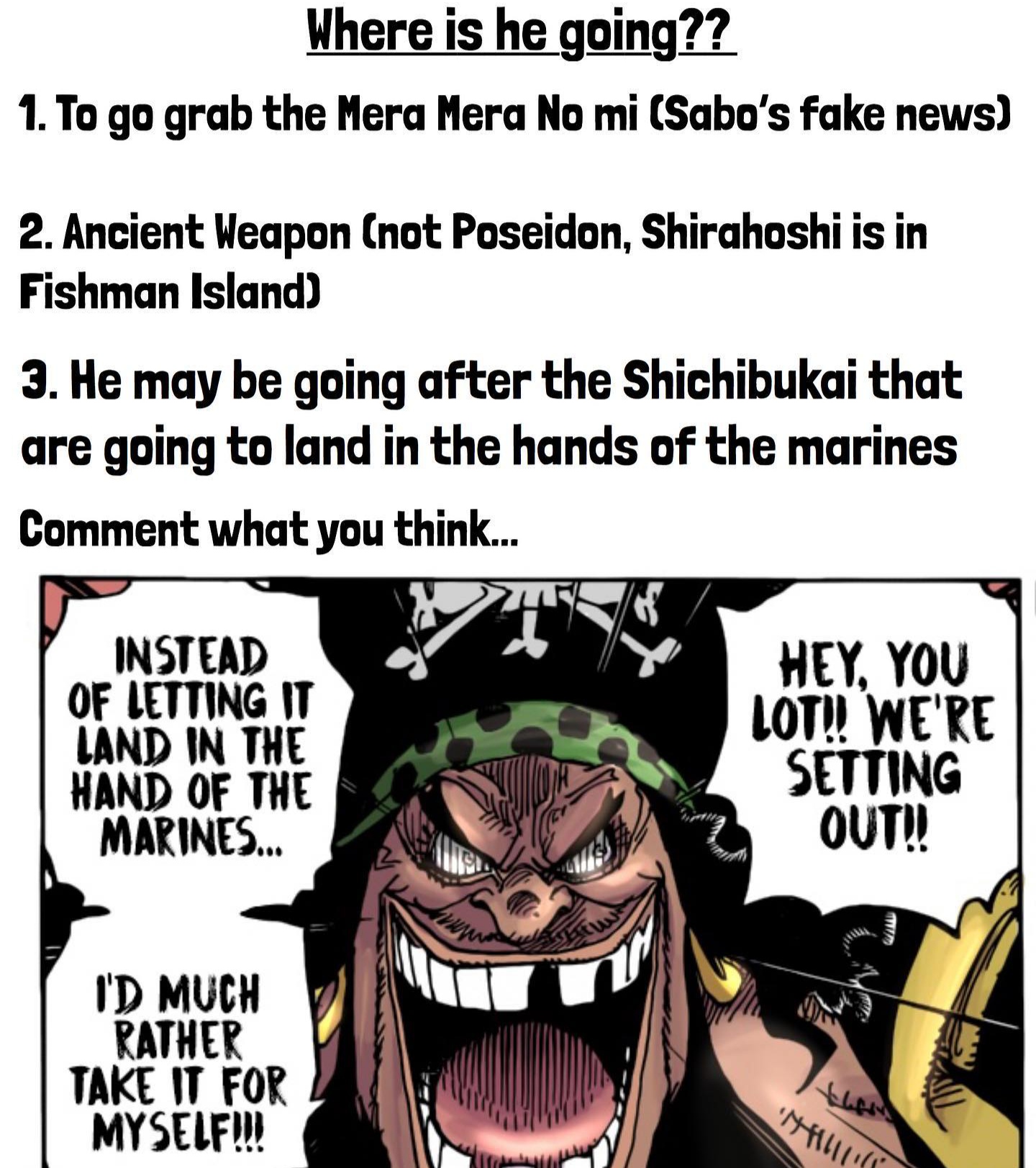 Where did blackbeard go after reverie | Scrolller