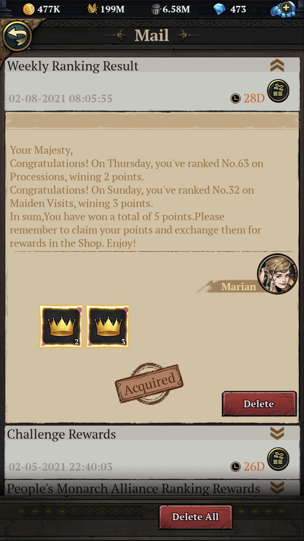 Where do use the weekly ranked points? | Scrolller