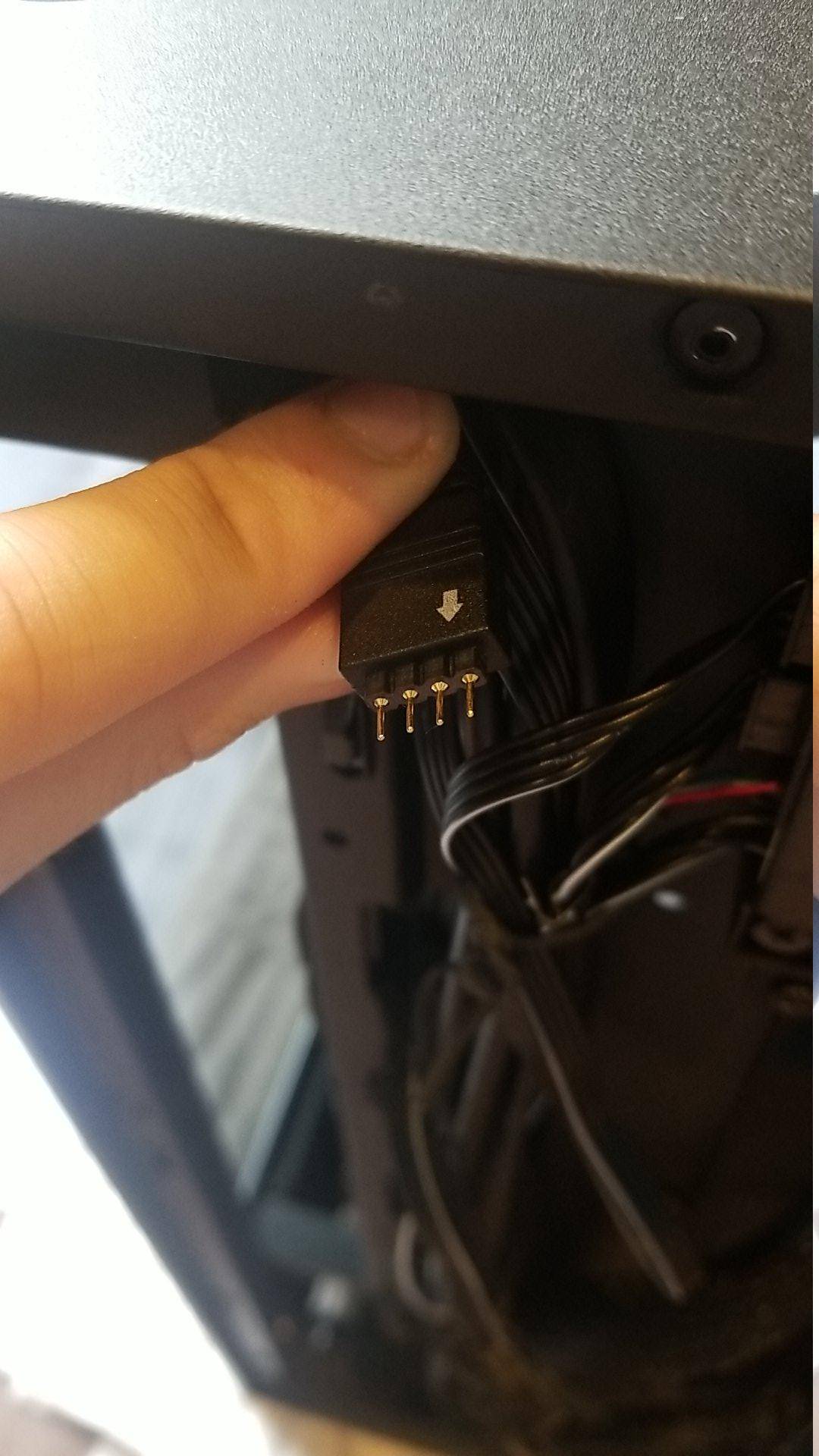 Where does this cable go in NZXT H510 elite case? | Scrolller