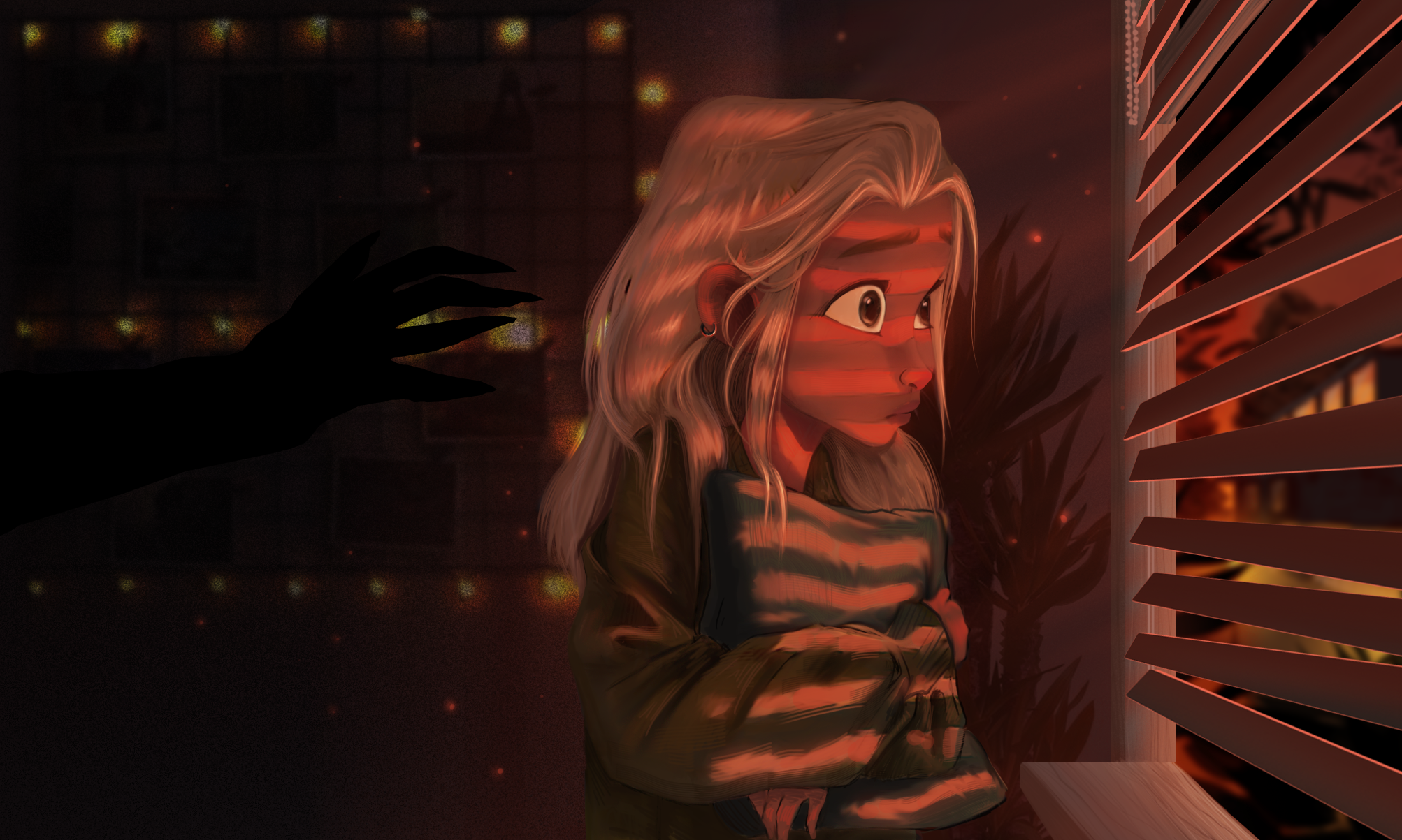 where is your fear? , me , digital, 2021 | Scrolller