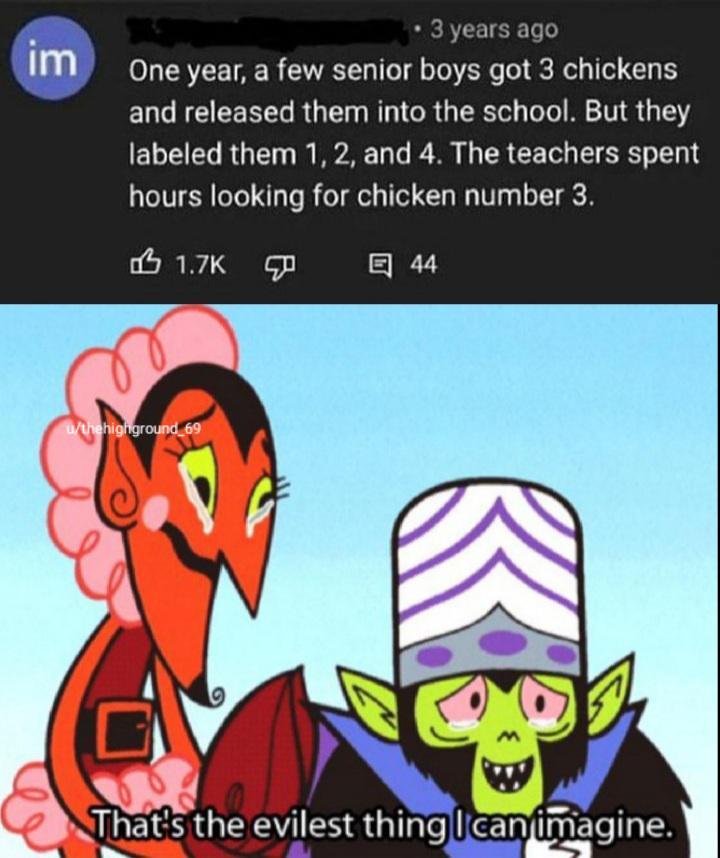 "Where number three?" | Scrolller