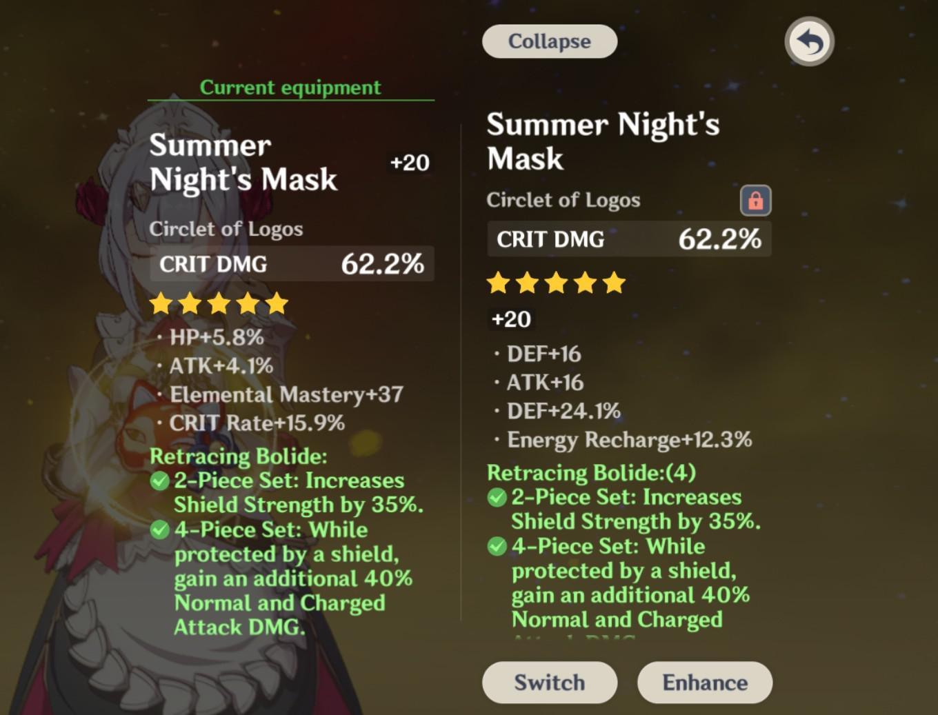 Which is better for Noelle dps | Scrolller