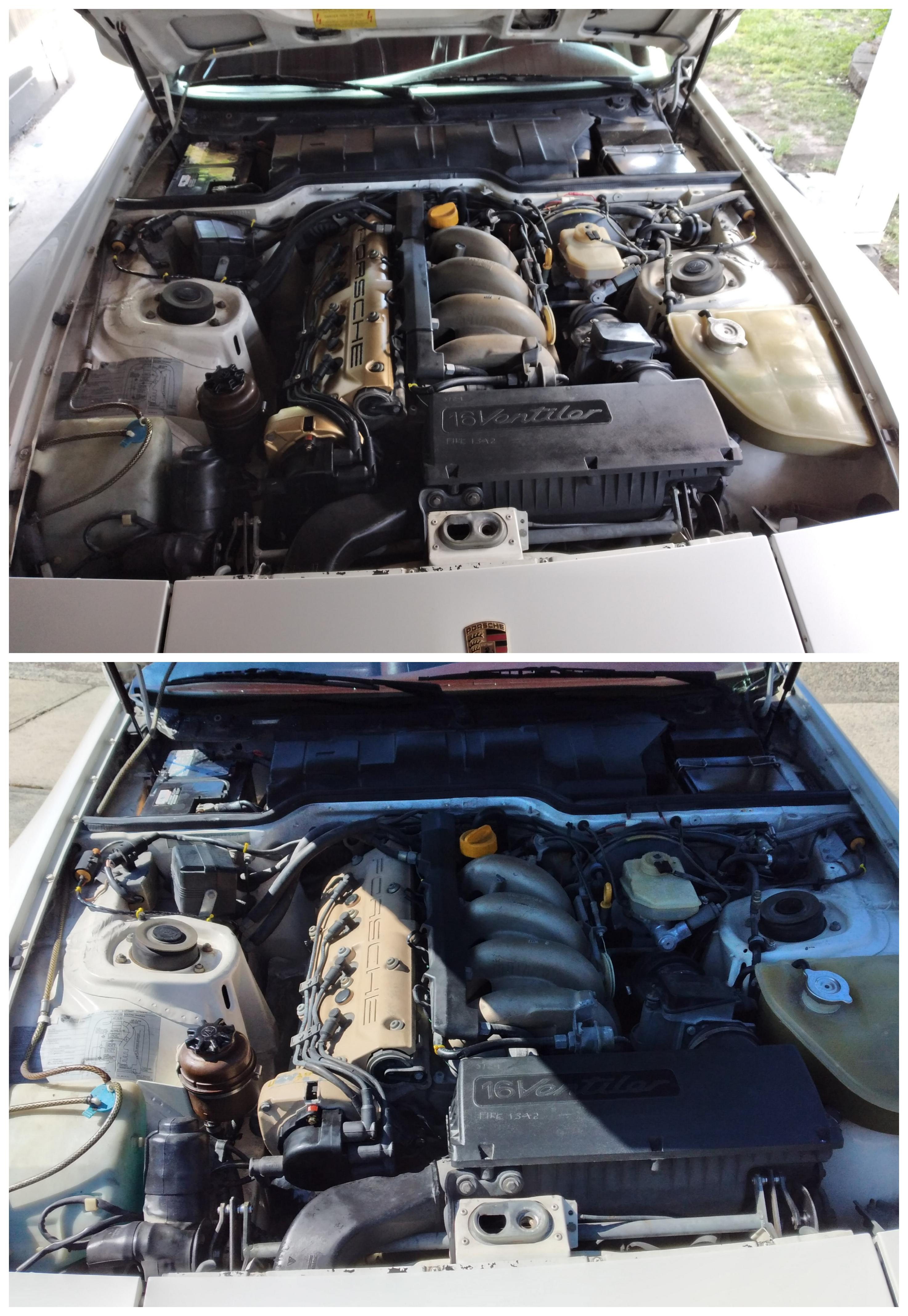 While swapping out the tensioner pads I thought I give the valve cover a little love as well ...