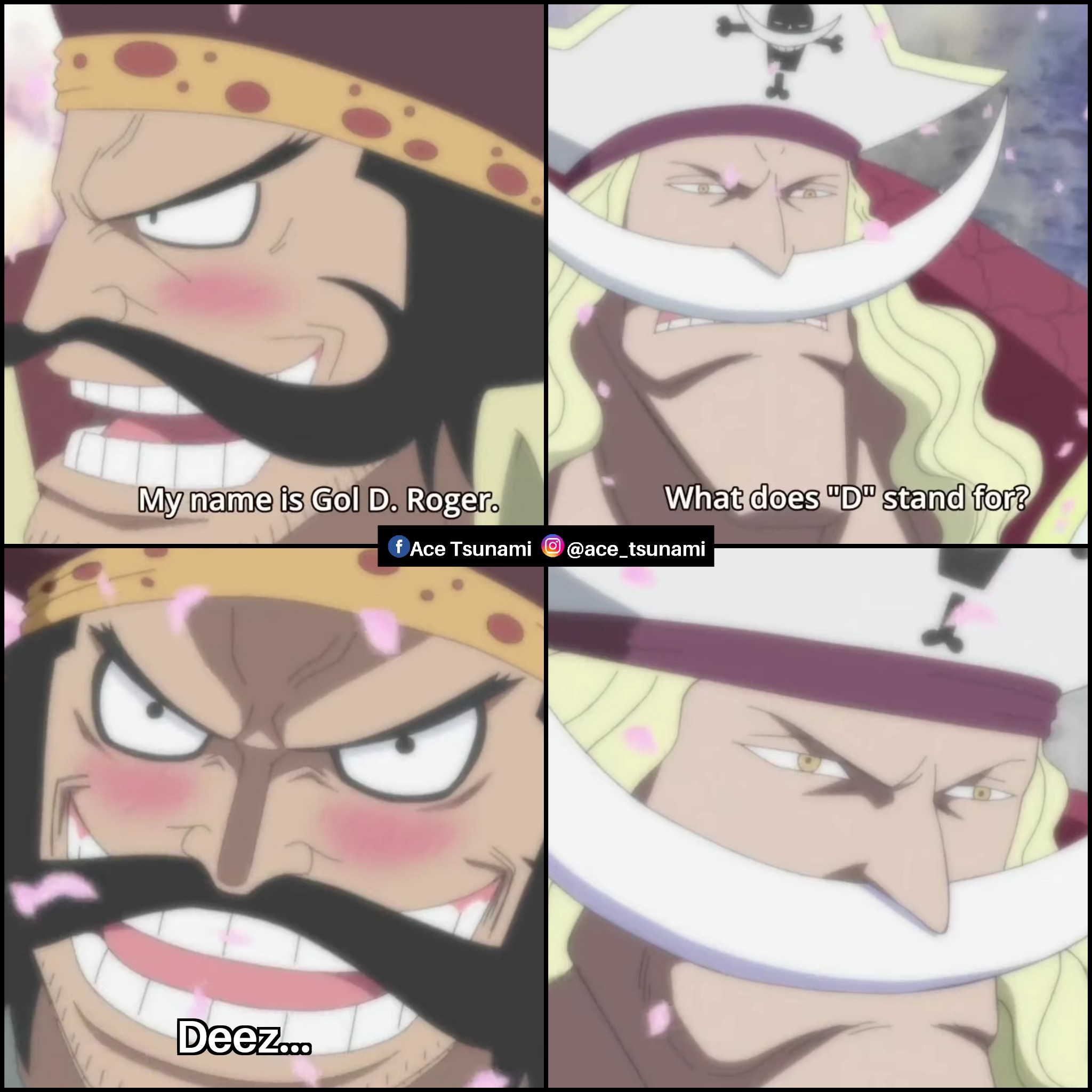 Whitebeard doesn't look happy | Scrolller