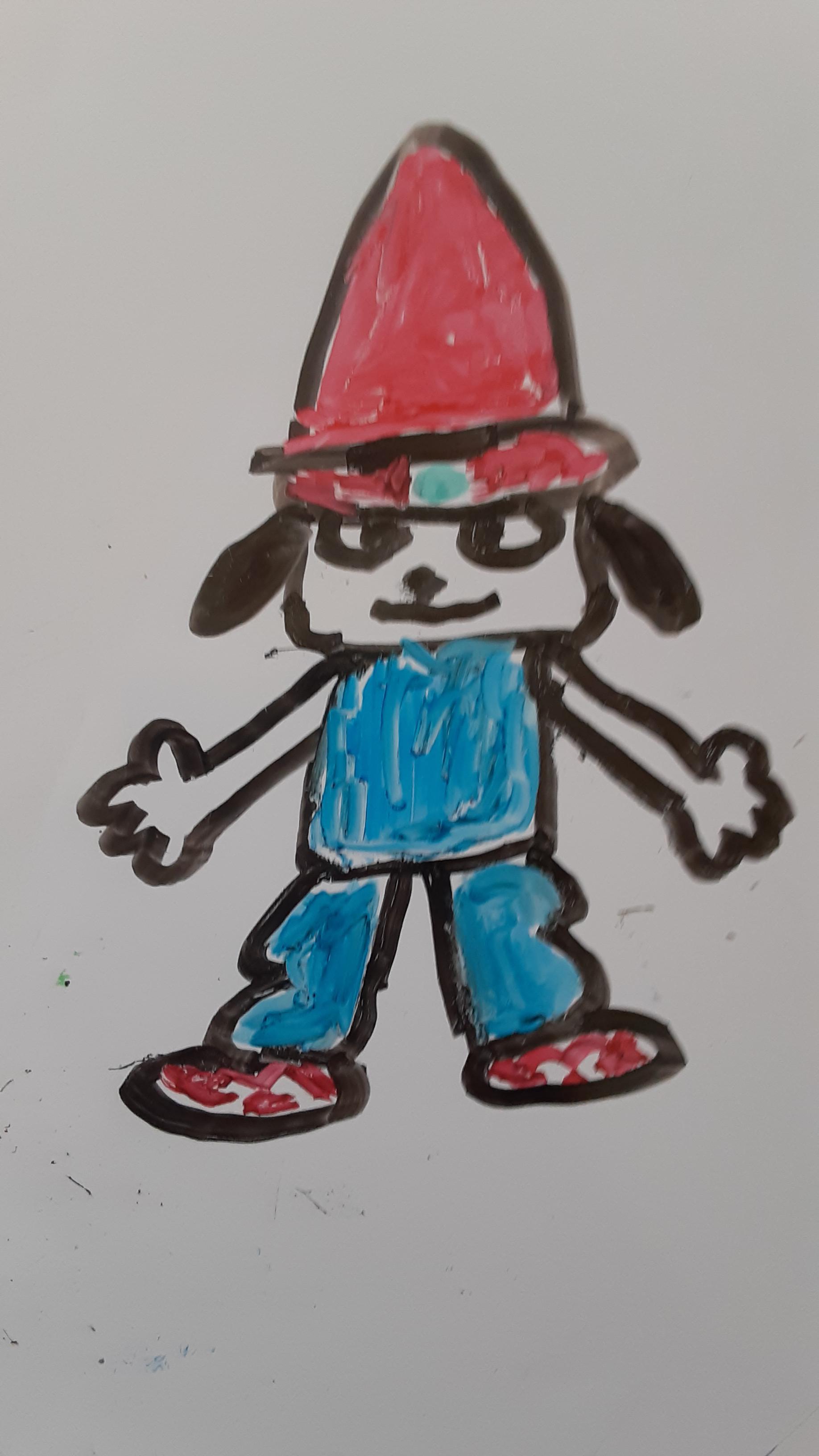 Whiteboard PaRappa | Scrolller