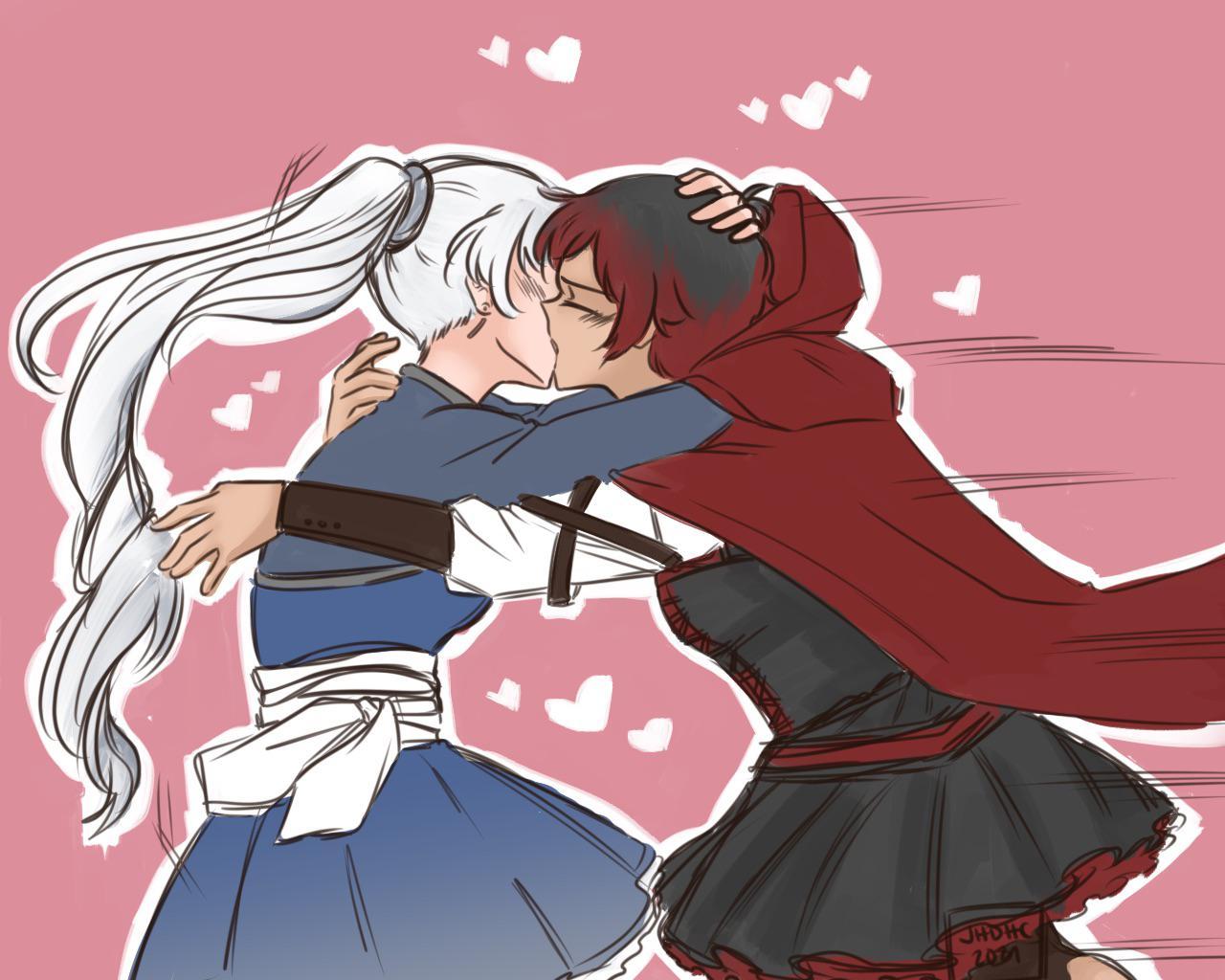 WhiteRose kiss [RWBY] | Scrolller