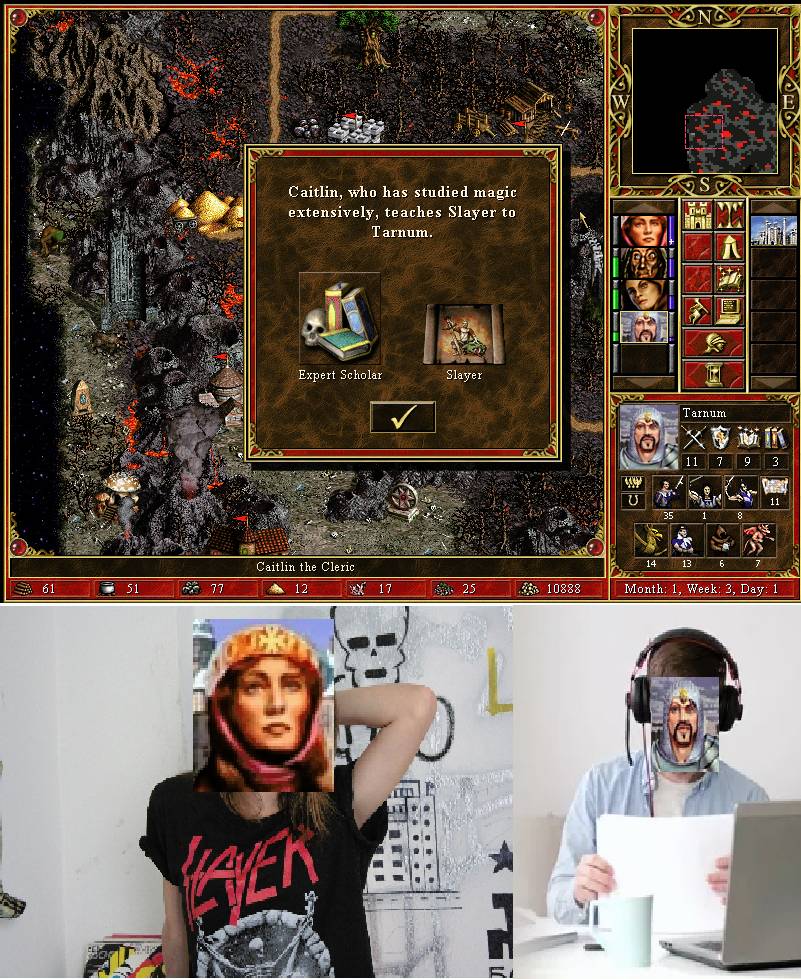 Who knew that Caitlin was a huge Slayer fan. | Scrolller