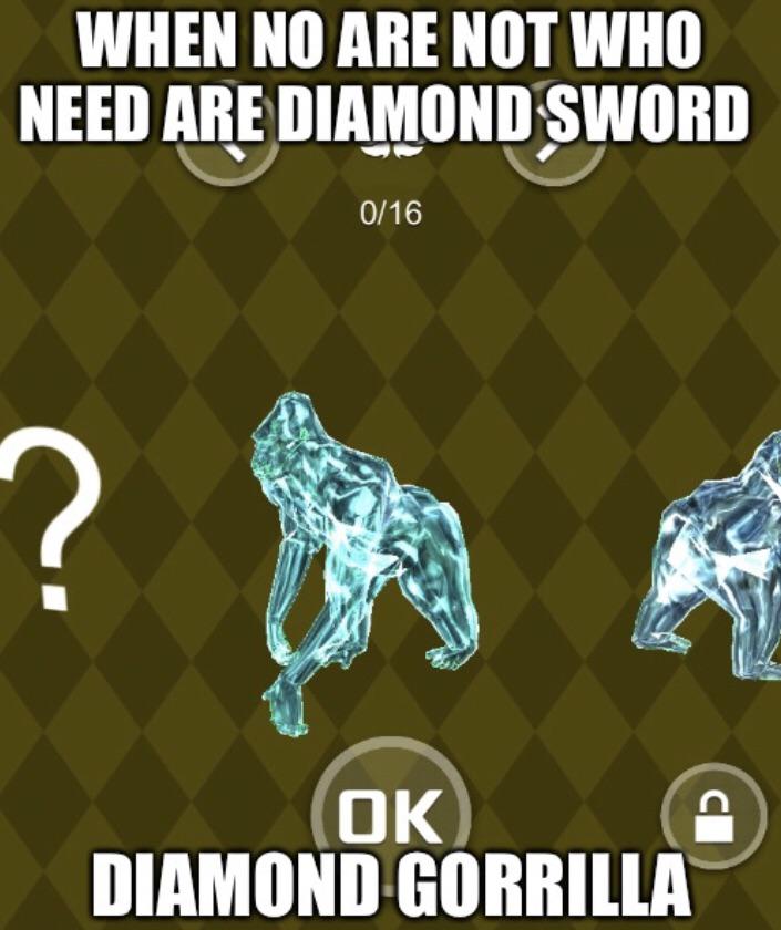 Who needs Minecraft diamond sword | Scrolller