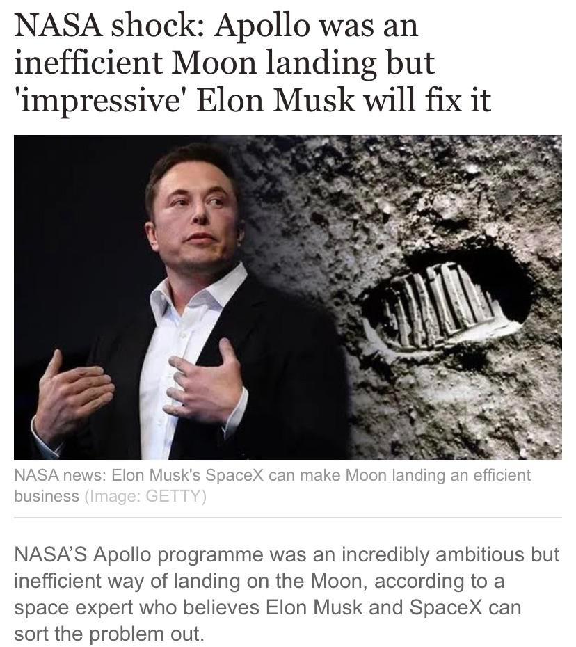 Who needs NASA when you have the impressive Elon | Scrolller