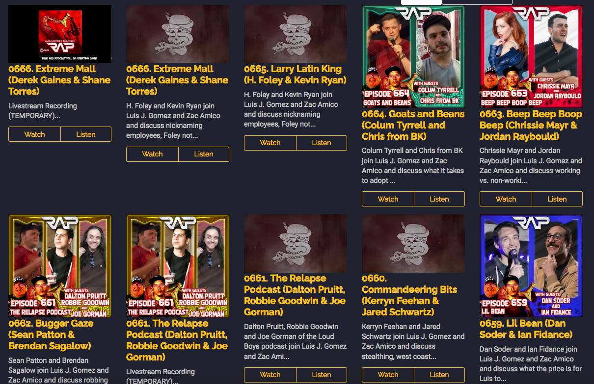 Who put Gay Blind Mike in charge of uploading Real Ass Podcast? | Scrolller