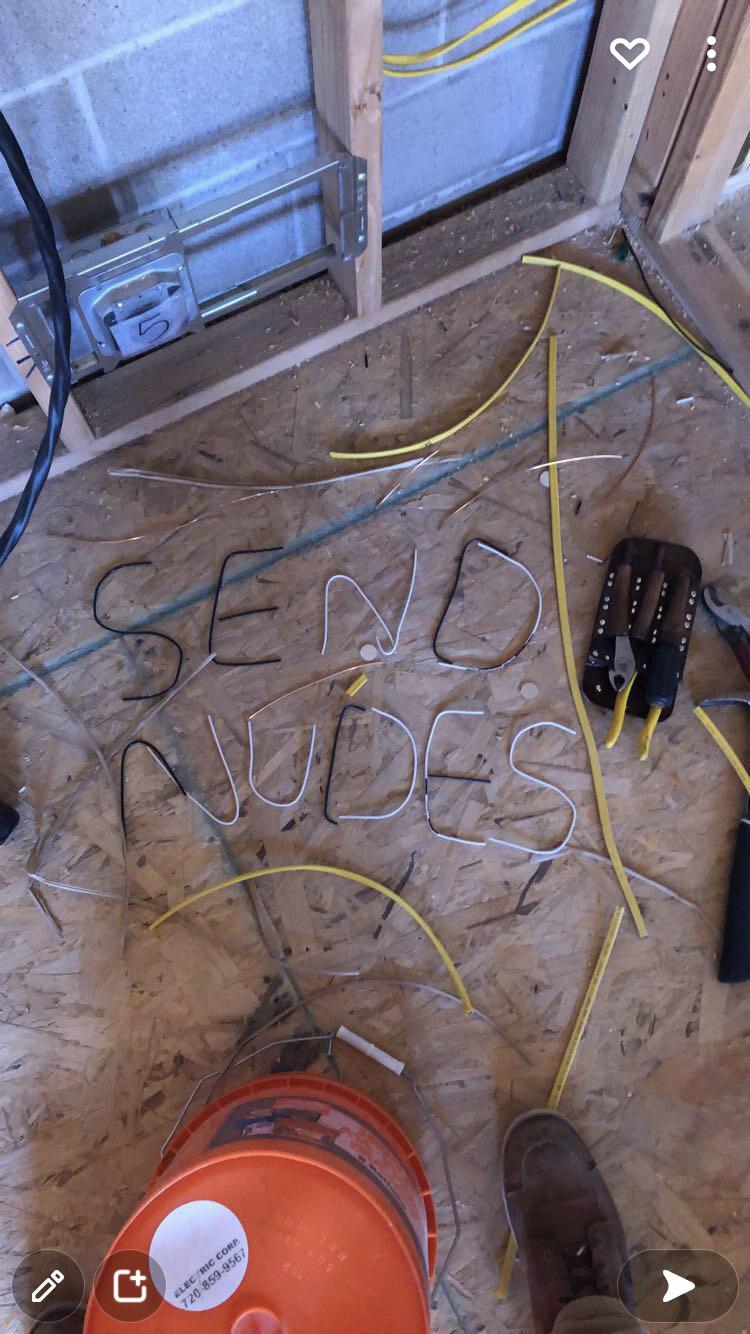 Whoops! 😆 dropped some wire.. | Scrolller