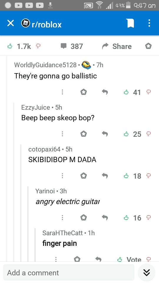 Why is there a fnf reference in r/roblox- | Scrolller