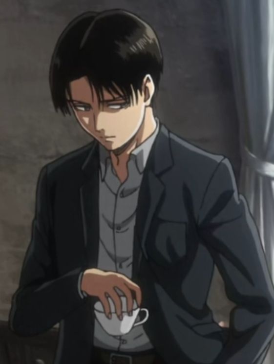 Why levi always hold a cup like that | Scrolller