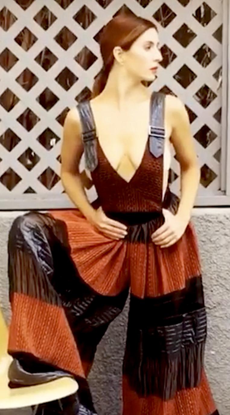 Why yes, that is Anneliese's cleavage and sideboob all in one | Scrolller