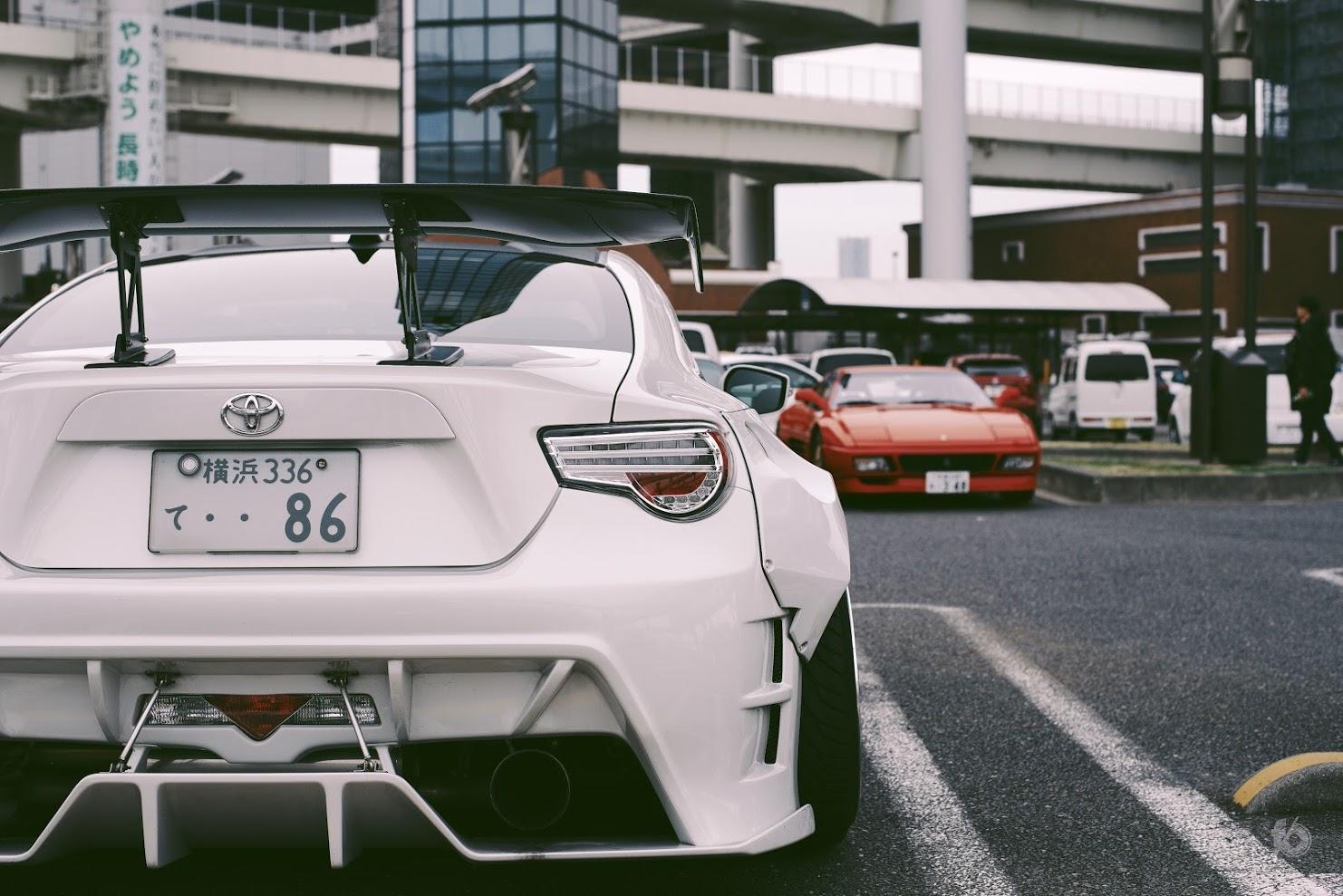 Widebody 86 + 348 @ Daikoku Futo -- Yokohama,JP | Scrolller