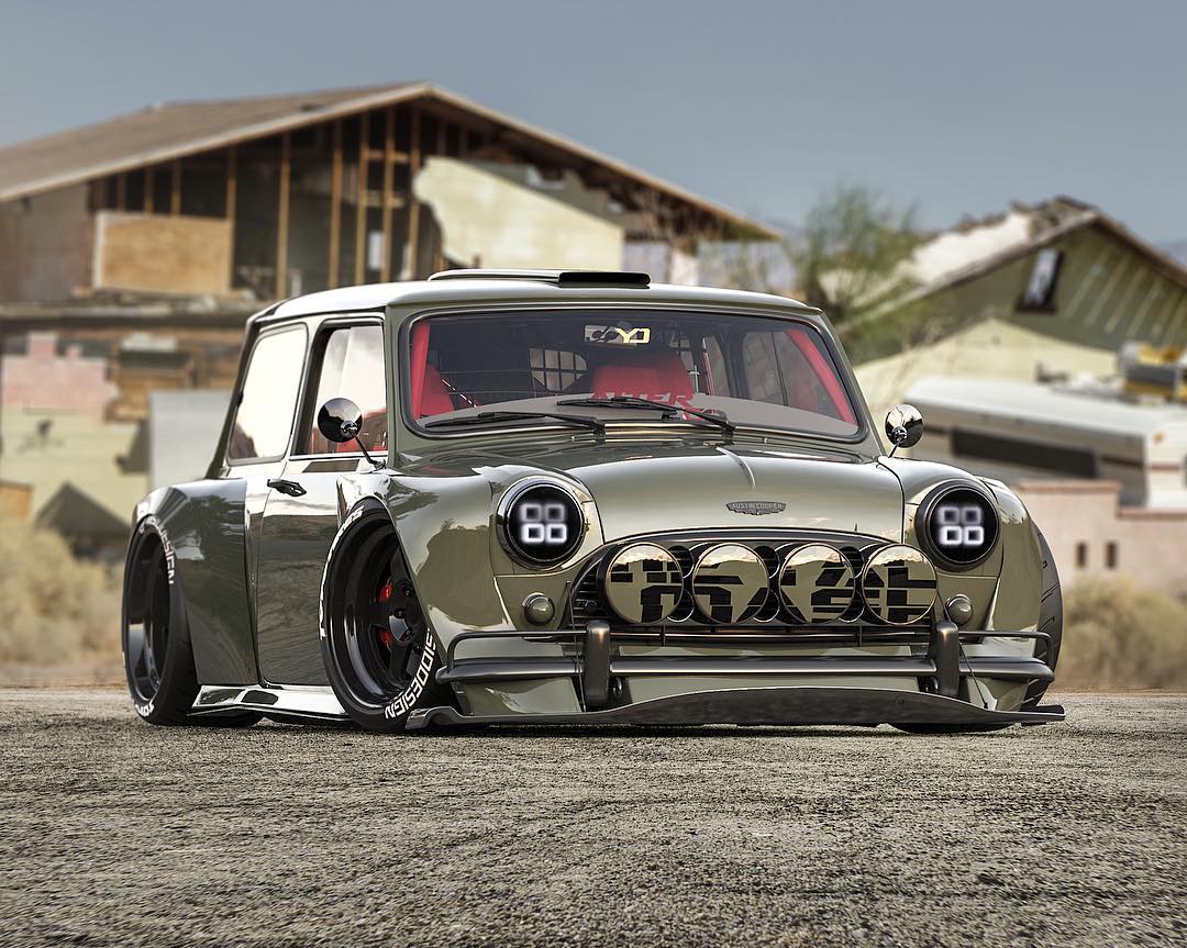 Widebody Austin Mini Cooper | Scrolller