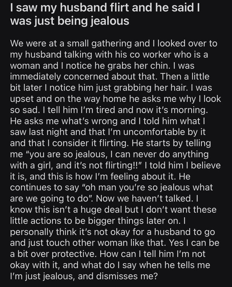 Wife saw her husband flirt with another girl | Scrolller