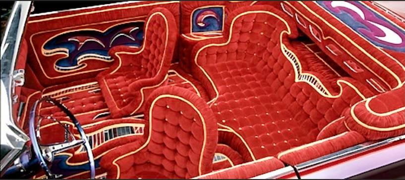 Wild low-rider interior. | Scrolller