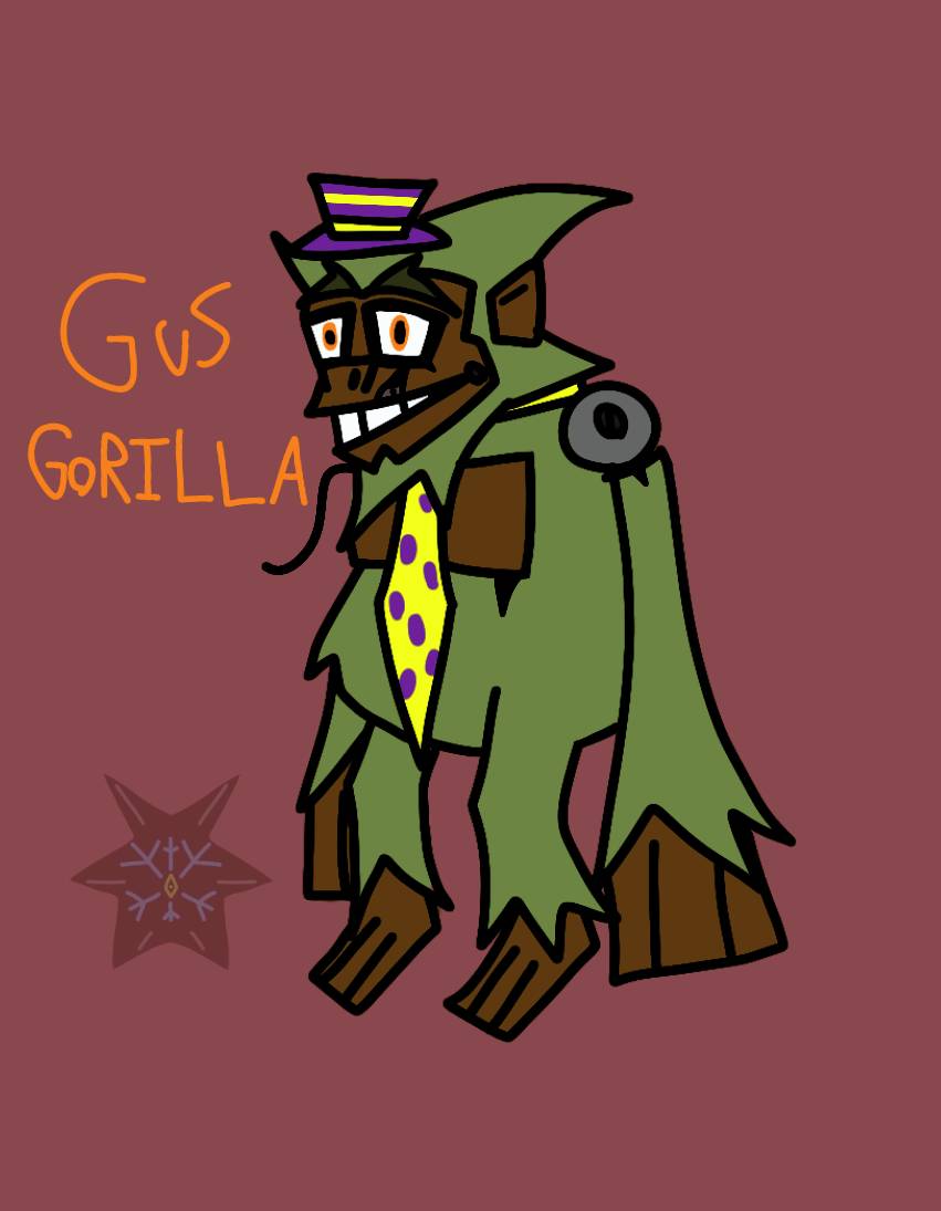 Willy's Wonderland - Gus Gorilla Stylized (UPDATED) | Scrolller