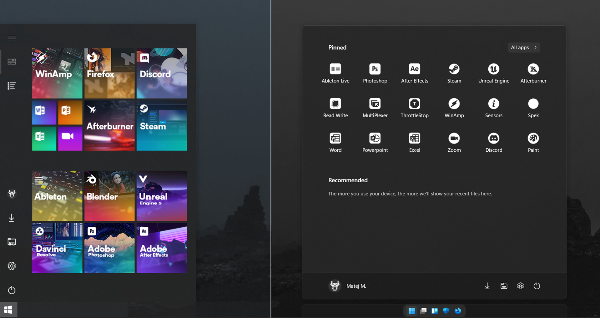 Windows 10 vs Windows 11 Start Menu Battle | Scrolller