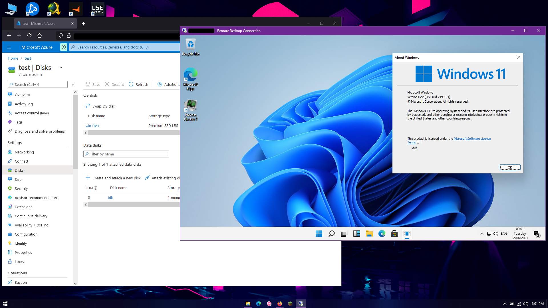 Windows 11 running on Microsoft Azure | Scrolller