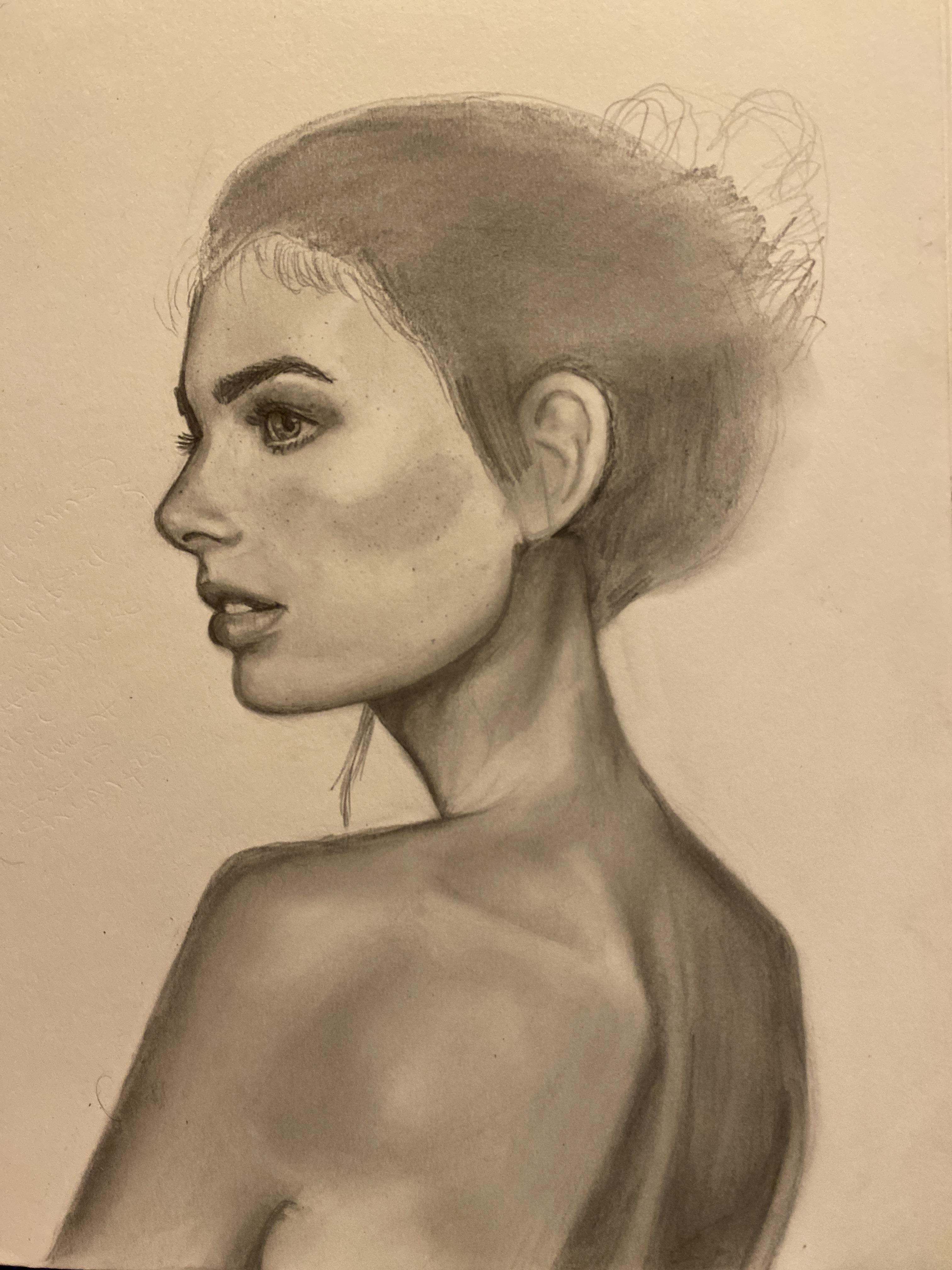 WIP I’m new to realism, all feed back welcome, ref in comments | Scrolller