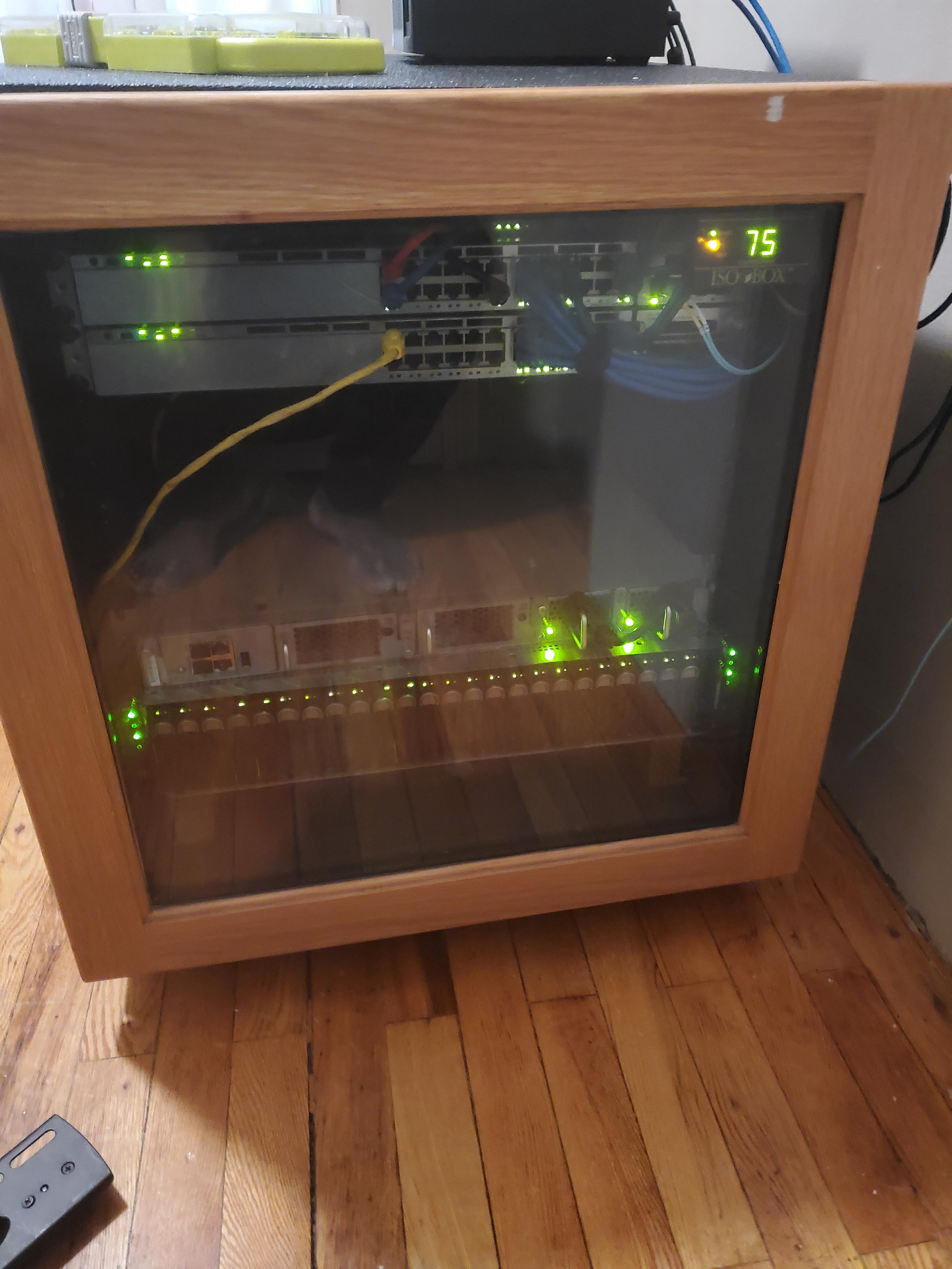 WIP WFH Server rack... | Scrolller