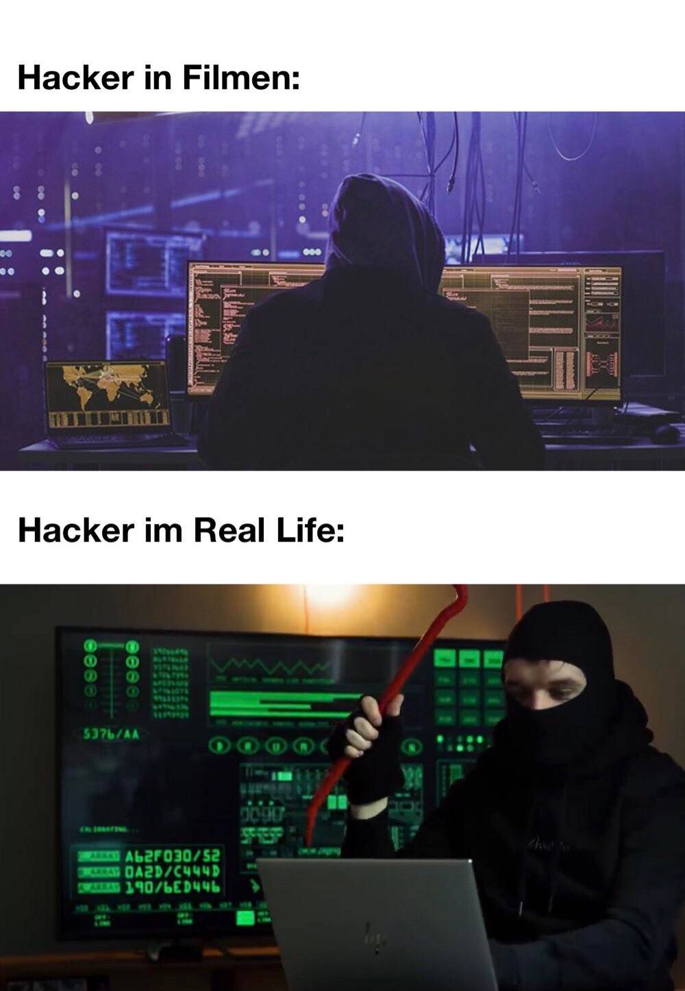 Wir brauchen mal 10 Arten von Hackern 😂 | Scrolller