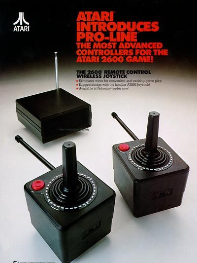 Wireless controllers are older than you might think. This ad is from 1983. | Scrolller