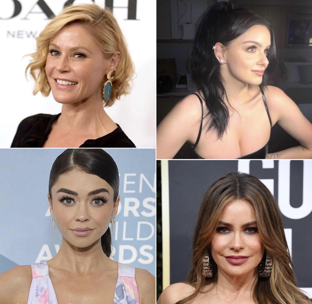 Wish I was tied up in a hotel room with Julie Bowen, Ariel Winter, Sarah Hyland and Sofia ...