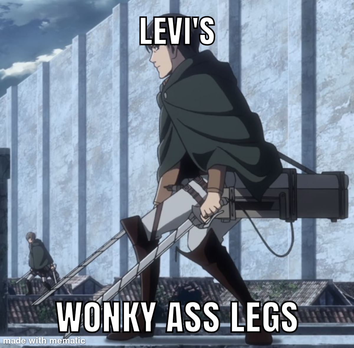 Wit already foreshadowed Levi's wheelchair back in season 3 part 2🤯 | Scrolller