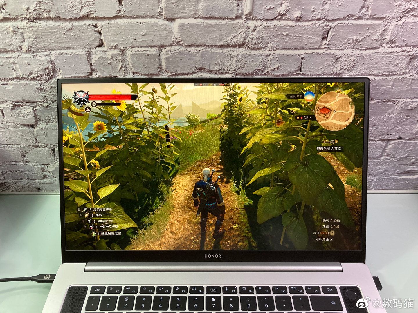 "Witcher 3" with HONOR MagicBook Pro | Scrolller