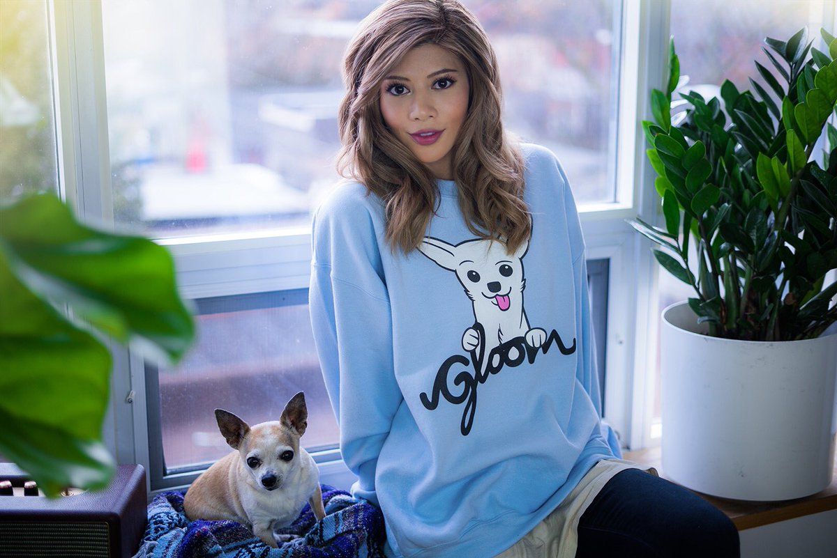 With her dog | Scrolller