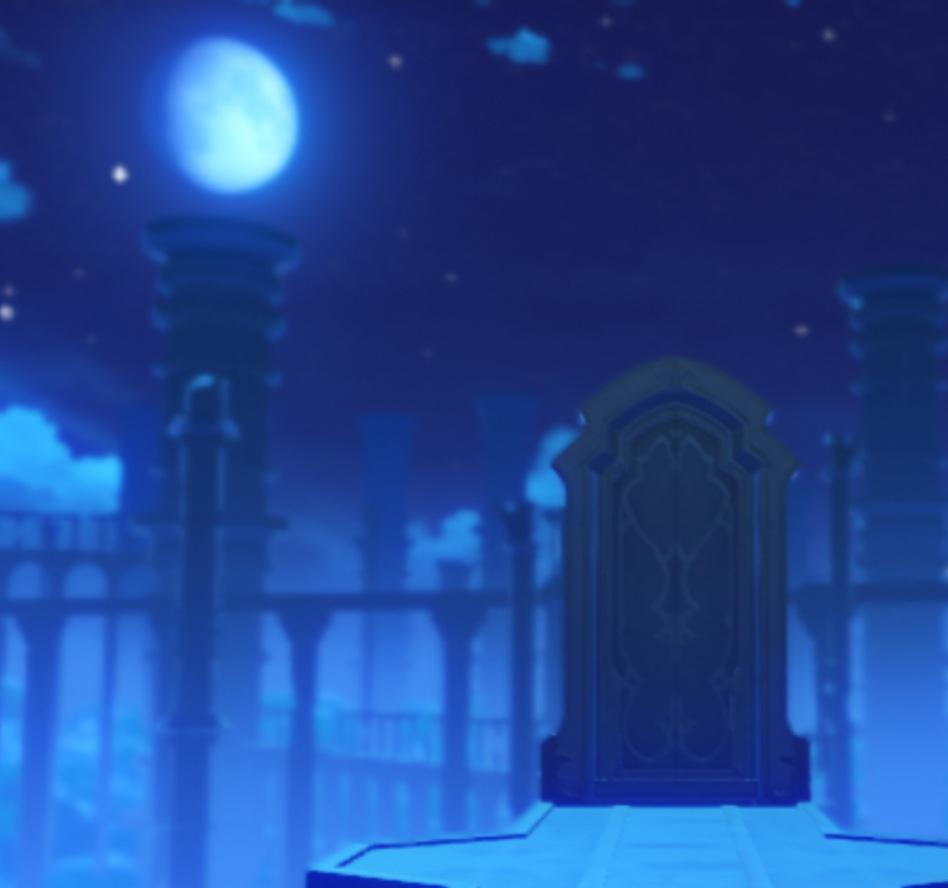 Woah the moon perfectly went on the pillar! | Scrolller