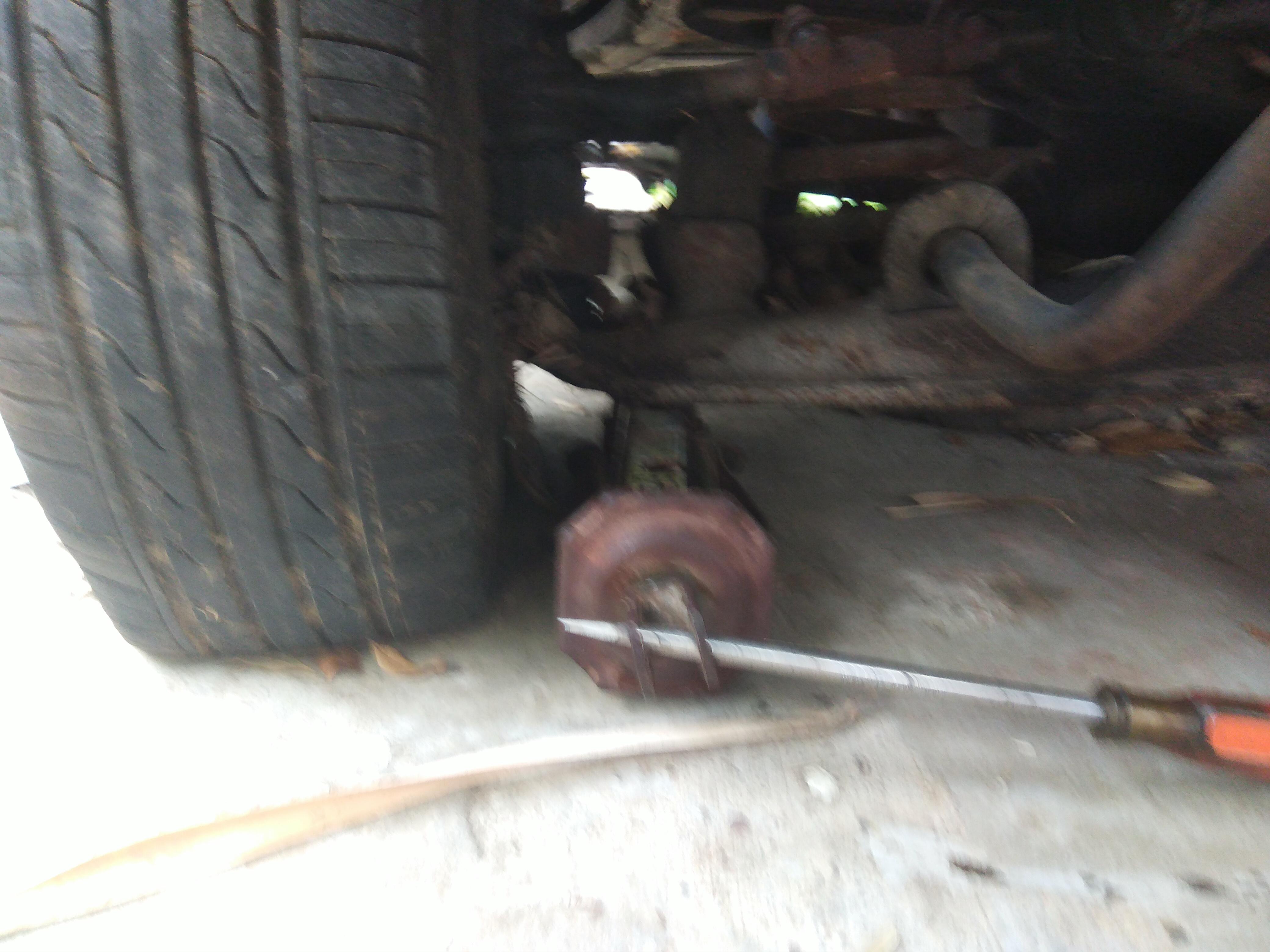 Woke up to a flat tire | Scrolller