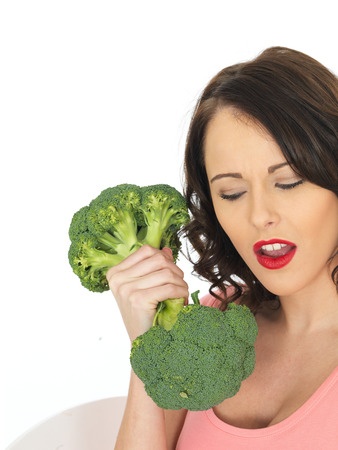 Woman is ecstatic because of broccoli | Scrolller