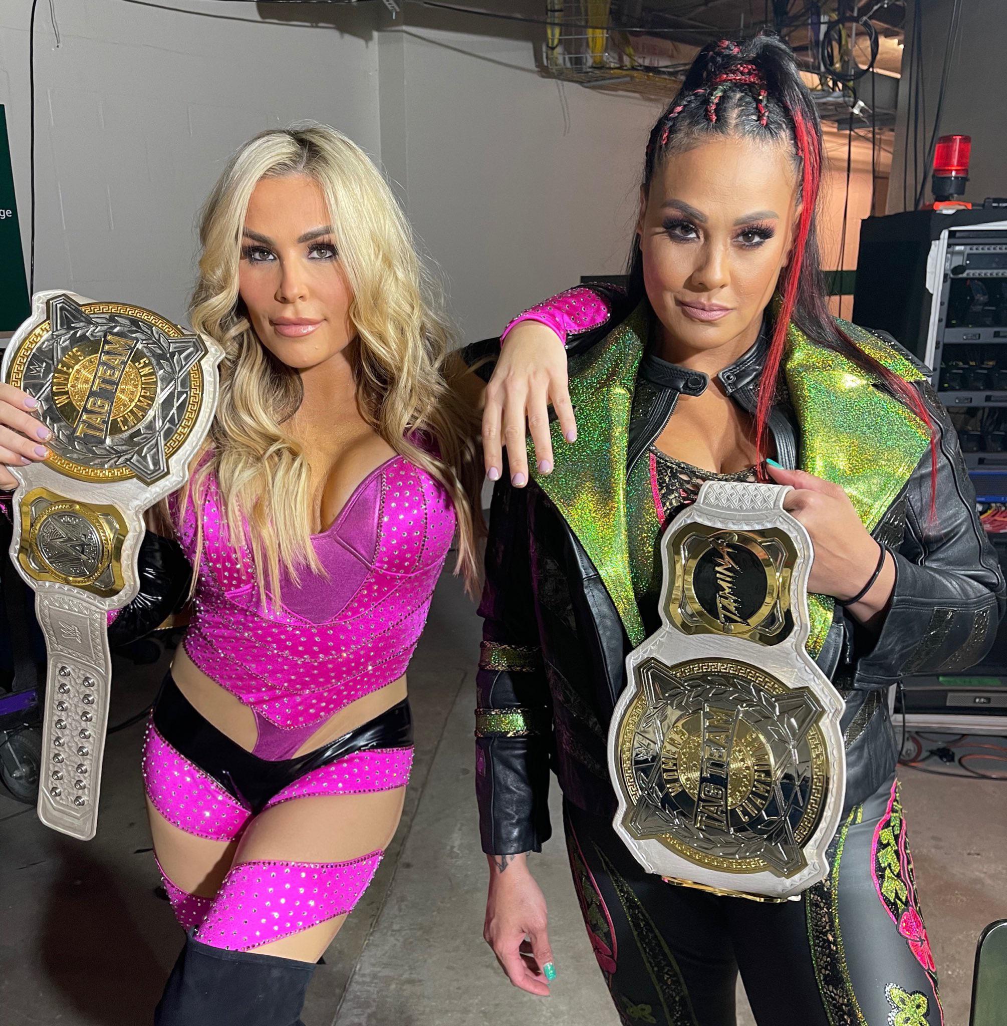 Women’s Tag Team Champs, Nattie & Tamina | Scrolller
