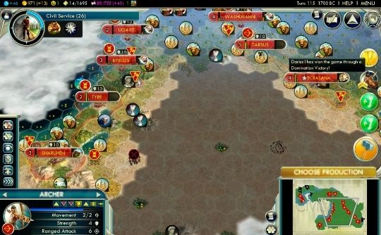 Won a domination victory in the wonders of the ancient world scenario | Scrolller