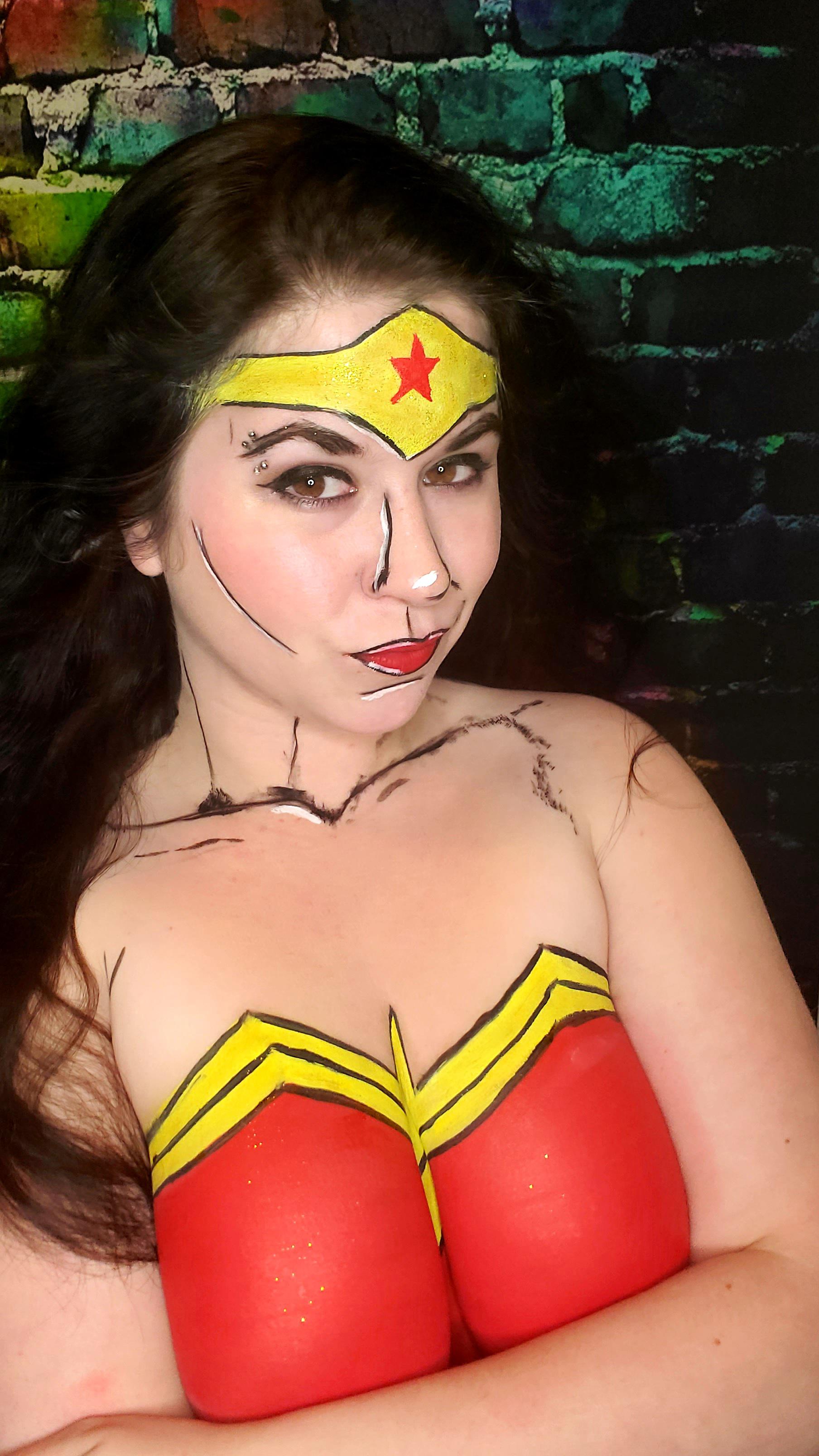Discover more like CosplayBoobs: Wonderwoman bodypaint by fayedreamr and Related Content | Scrolller