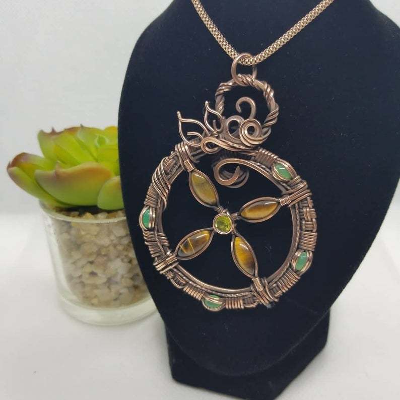 Woodbine - A wire wrapped homage to the vines that are swallowing my house | Scrolller